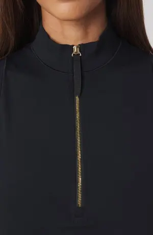 WILLIAMS ATHLETIC CLUB Tabitha Performance Half Zip Tank