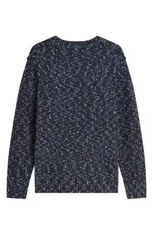 Scotch & Soda Melange Bouclé Crewneck Sweater