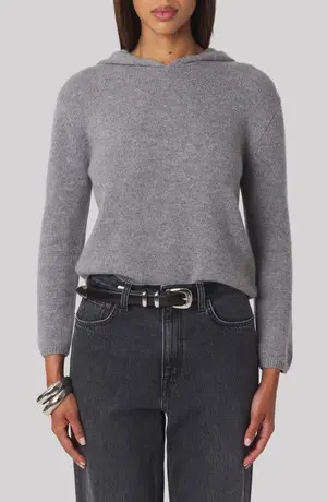 WILLIAMS ATHLETIC CLUB Marnie Cashmere Hoodie - Grey