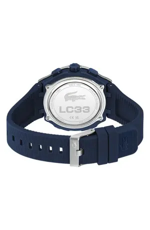 Lacoste Lc33 Analog-digital Silicone Strap Watch