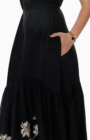 Rebecca Taylor Quinn Applique Dress
