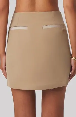 WILLIAMS ATHLETIC CLUB Capri Wrap Miniskirt