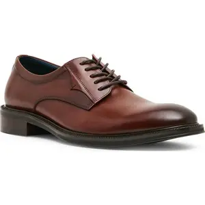 Steve Madden Buckner Leather Plain Toe Derby Tan