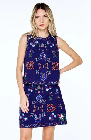 CIEBON Viveka Beaded Sleeveless Top