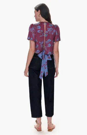 Rebecca Taylor Vivian Tie Top
