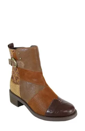 David Tate Buckled Booties