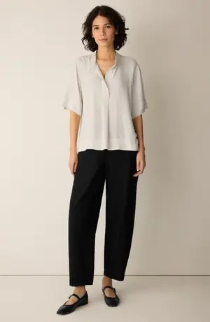 Eileen Fisher Arched Ankle Pants