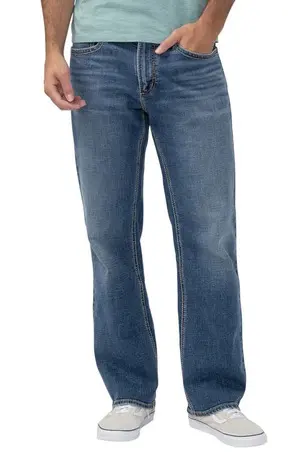 SILVER JEANS CO. Gordie Relaxed Straight Leg Jeans