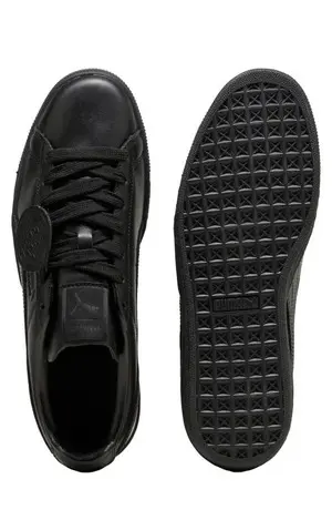 PUMA Suede C.f. Stead Leather Sneaker - Puma Black