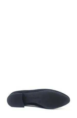 Gentle Souls Genuine Calf Hair Pumps - Black Suede