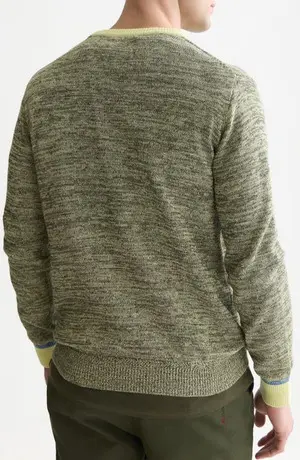 Scotch & Soda Regular Fit Melange Cotton Pullover