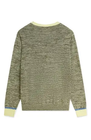 Scotch & Soda Regular Fit Melange Cotton Pullover