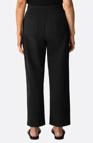 Eileen Fisher Organic Cotton Straight Ankle Pants