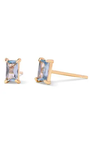 BROOK & YORK Darcy Birthstone Stud Earrings - Gold/dec