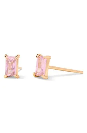 BROOK & YORK Darcy Birthstone Stud Earrings - Gold/oct