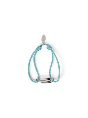 Off-White Paperclip Cord Bracelet