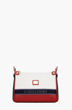 CAVALINHO Only 592 Crossbody Shoulder Bag - Navy/white/red