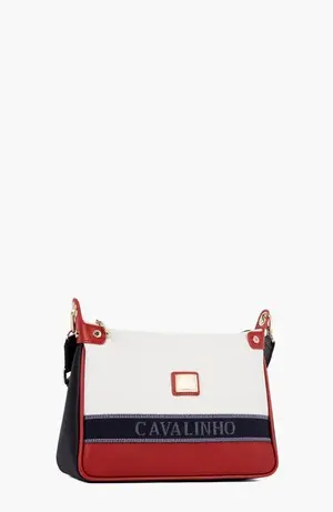 CAVALINHO Only 592 Crossbody Shoulder Bag - Navy/white/red