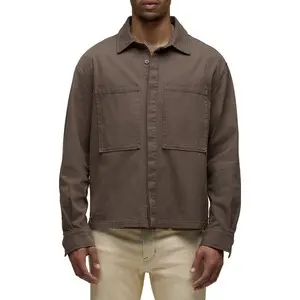 Hudson Jeans Relaxed Long Sleeve Overshirt Jacket