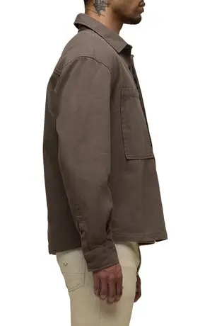 Hudson Jeans Relaxed Long Sleeve Overshirt Jacket
