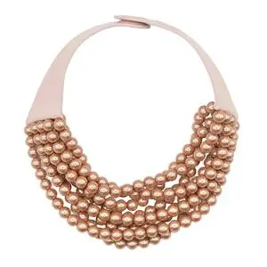 Fairchild Baldwin Bella Glass Pearl Summer Rose Necklace - Pink