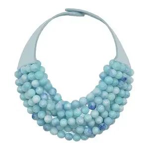 Fairchild Baldwin Round Bella Summer Necklace - Blue