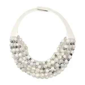 Fairchild Baldwin Chelsea Pearlized Necklace - White