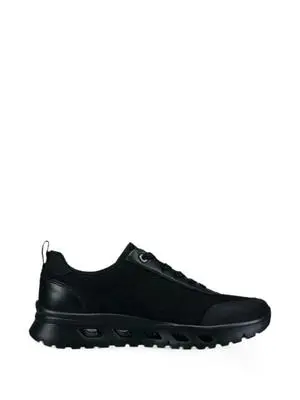 BUGATTI Logo-patch Lace-up Sneakers - Black