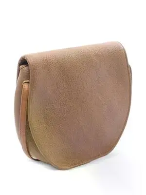 Dior 2000s Cd Plaque Shoulder Bag - Brown
