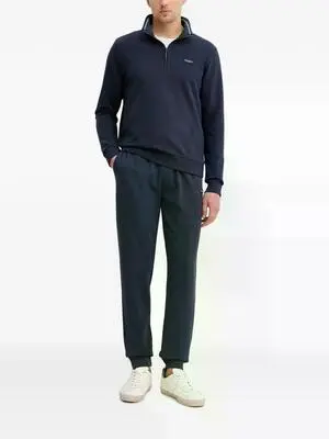 HACKETT LONDON Logo-patch Drawstring Track Pants - Blue