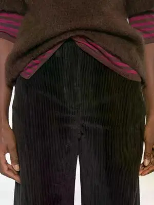 Momoni Corduroy Wide-leg Trousers