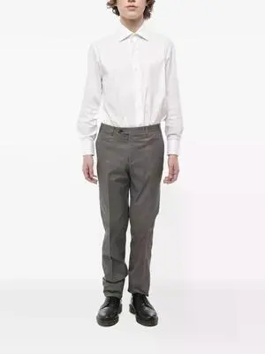 Corneliani Belt-loop Pressed-crease Trousers