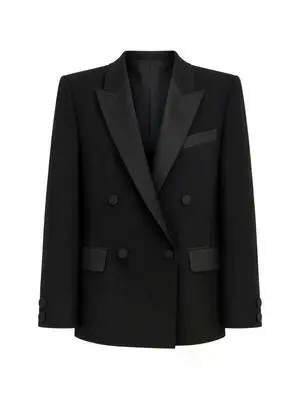 ROOM76 Double-breasted Peak-lapel Blazer