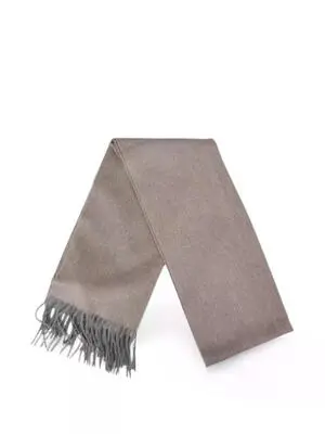 Pal Zileri Fringed Scarf - Brown