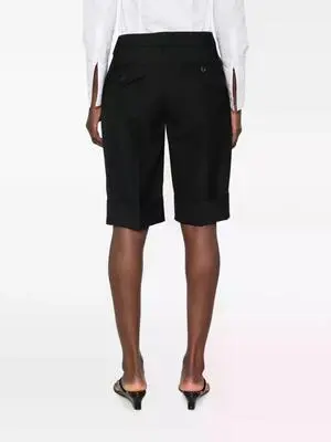 Moschino Buttoned Turn-up Shorts