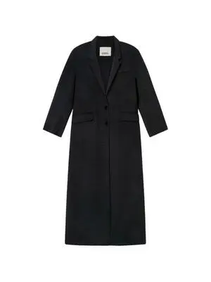 Isabel Marant Étoile Clesa Long Double-faced Wool And Cashmere Coat - Grey