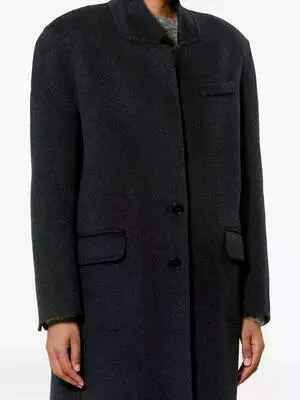 Isabel Marant Étoile Clesa Long Double-faced Wool And Cashmere Coat