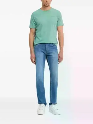 HACKETT LONDON Logo-embroidered T-shirt