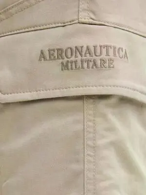 AERONAUTICA MILITARE Multi-pocket Cargo Shorts - Neutrals