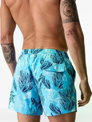 Marc O'polo Graphic-print Drawstring Swim Shorts