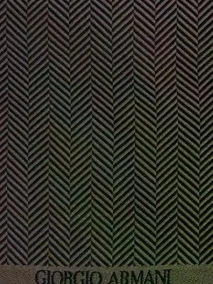 Giorgio Armani Herringbone-pattern Wool Scarf