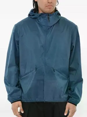 Woolrich Hooded Zip-up Jacket - Blue