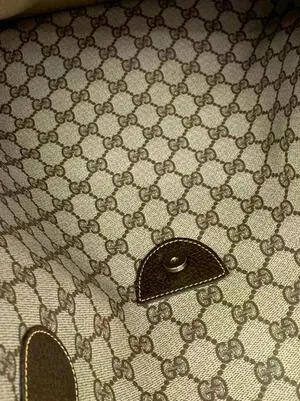Gucci Gg Supreme Web Tote Bag