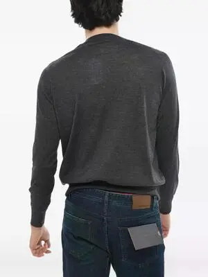 OLIVER LATTUGHI Crew Neck Long Sleeve Sweater