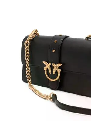 Pinko Mini Love One Birds Shoulder Bag - Black