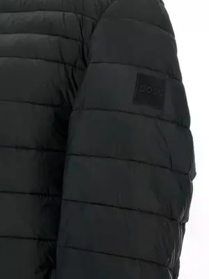 BOSS Packable Water-repellent Padded Jacket With Logo Badge