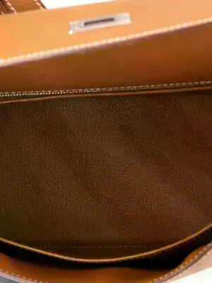 Hermès Kelly Handbag Epsom With Electrum Hardware 25 Satchel