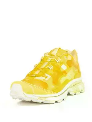 11 BY BORIS BIDJAN SABERI X Salomon Bamba5 Object-dyed Sneakers - Yellow