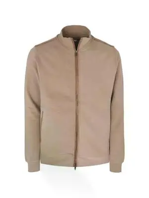 Pal Zileri High-neck Zip-up Sweatshirt - Neutrals