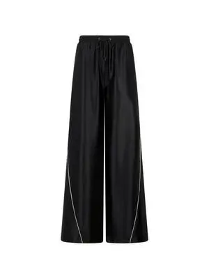 Philipp Plein Laminated Tracksuit Pants - Black